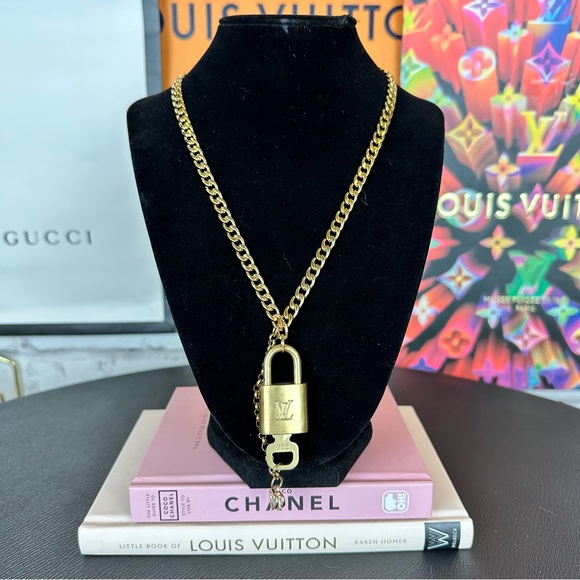 Louis Vuitton | Jewelry | Louis Vuitton Lock And Key Necklace | Poshmark